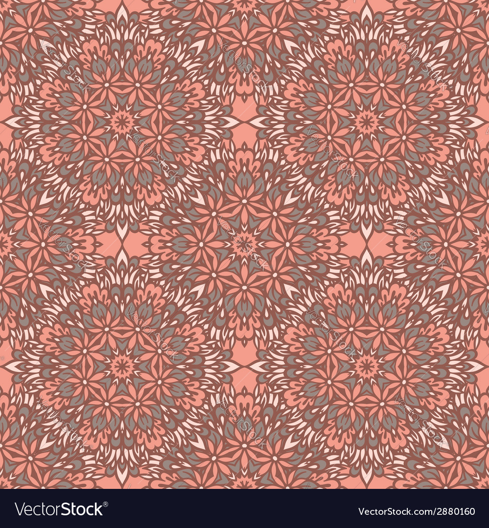 Arabesque seamless pattern Royalty Free Vector Image