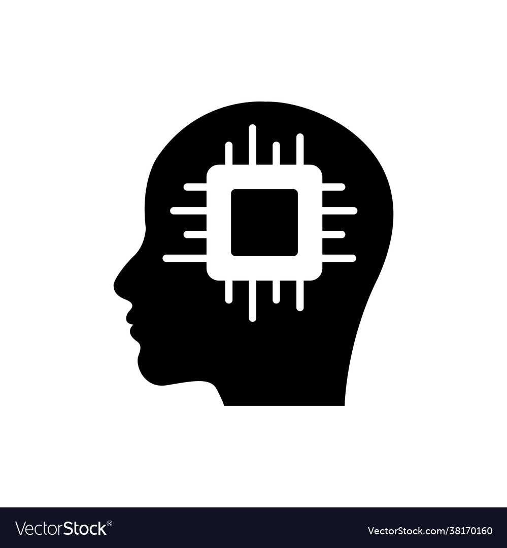 Artificial intelligence style Royalty Free Vector Image