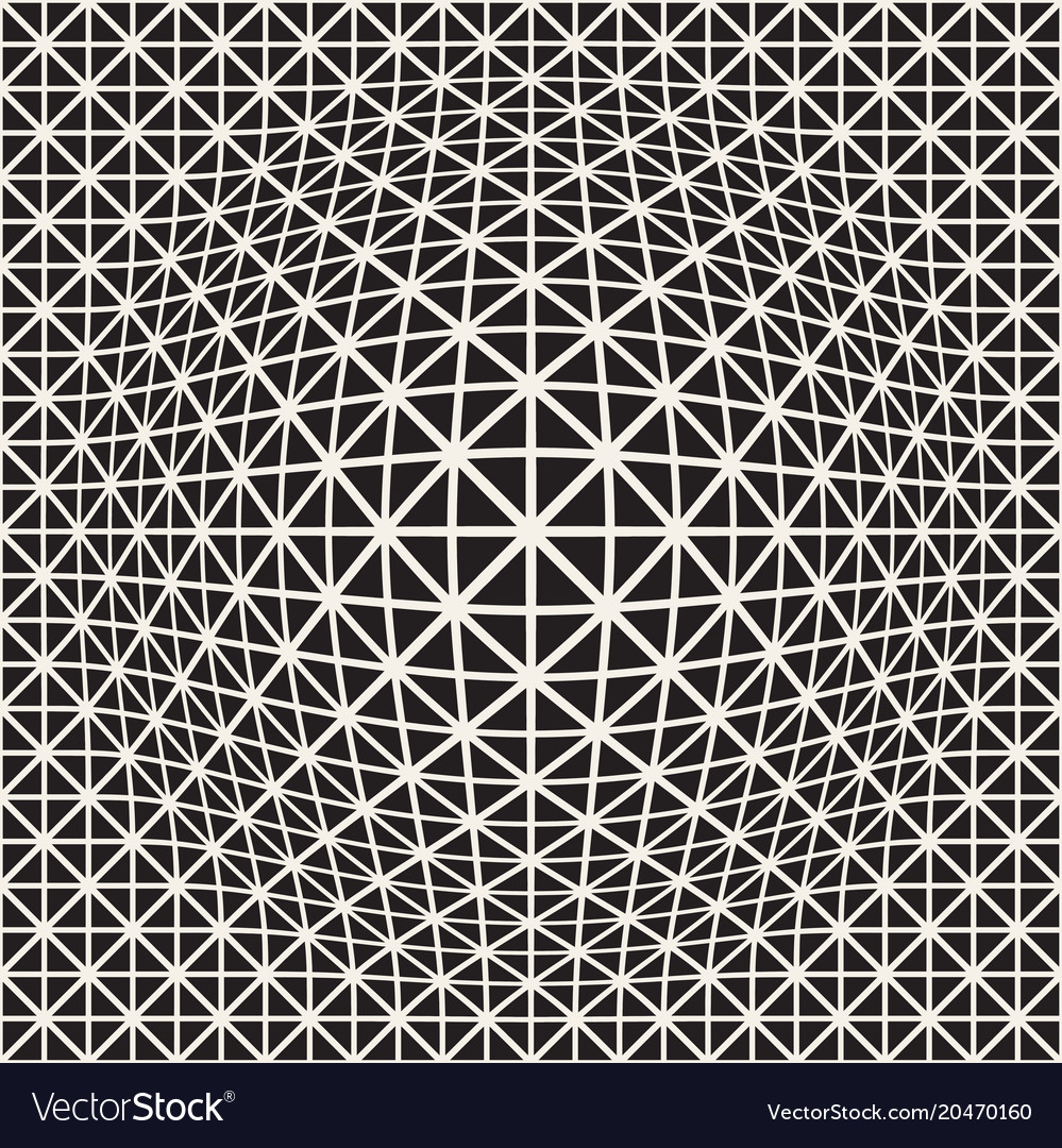 Halftone Bloat Effect Optical Abstract Royalty Free Vector