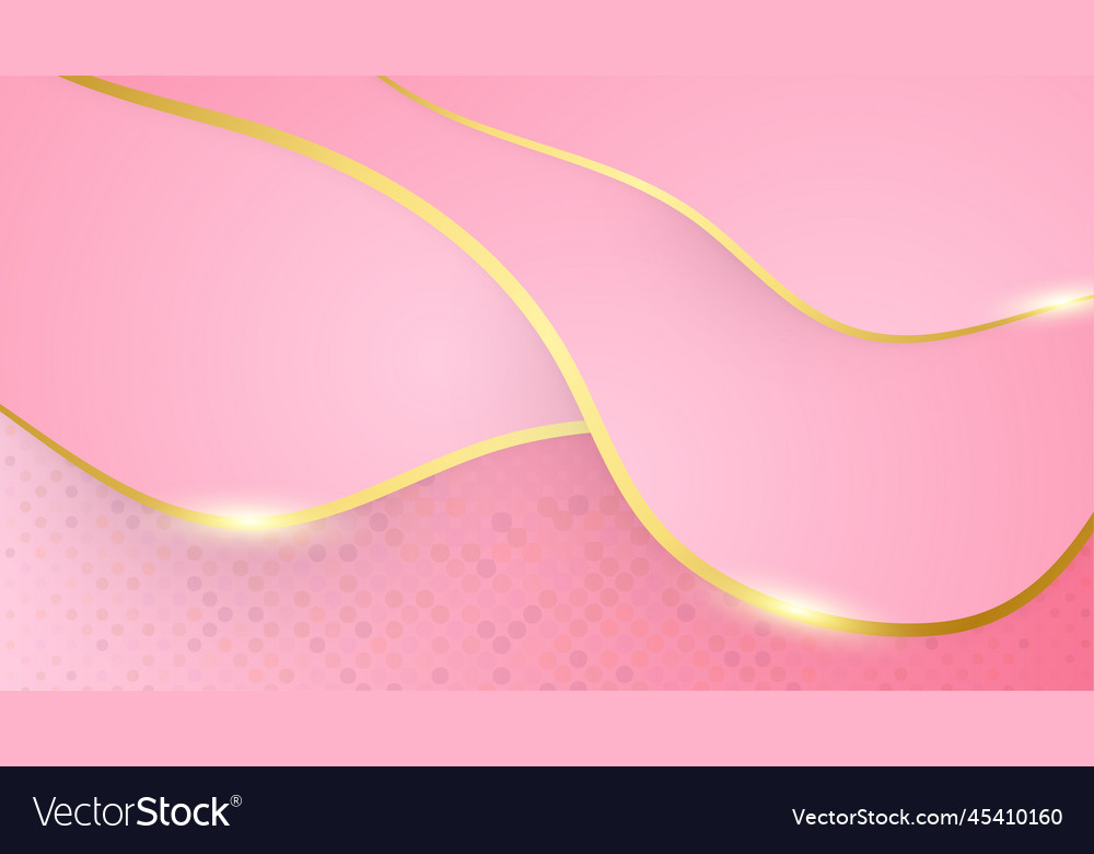 Luxury pink gold abstract background Royalty Free Vector