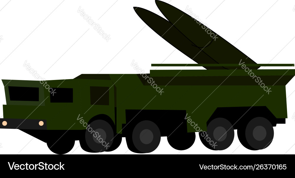 Green system launch on white background Royalty Free Vector