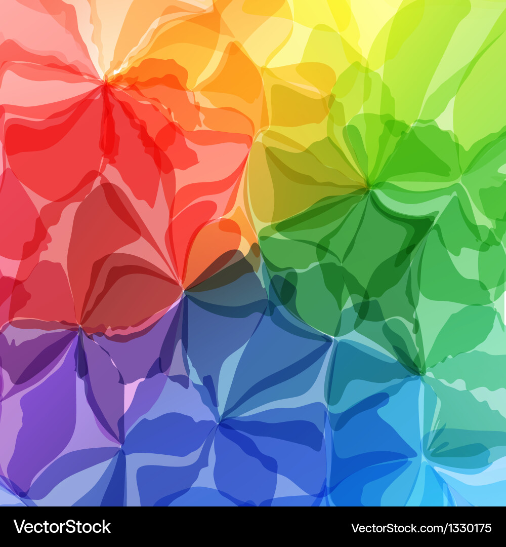 Multicolored background watercolor painting Vector Image