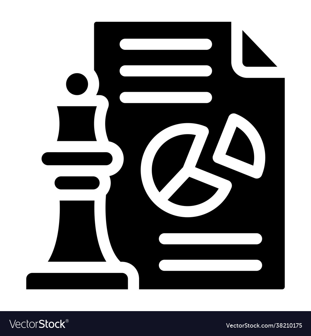 Strategy report Royalty Free Vector Image - VectorStock