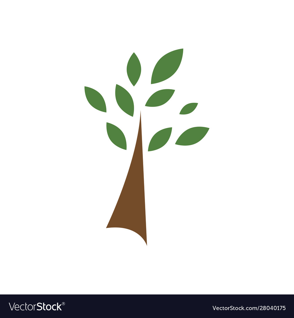 Tree icon design template isolated Royalty Free Vector Image
