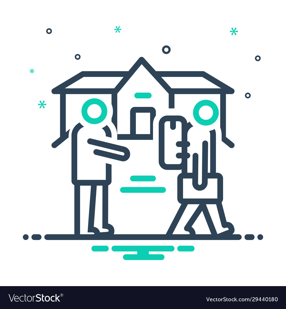 Eviction Royalty Free Vector Image - VectorStock