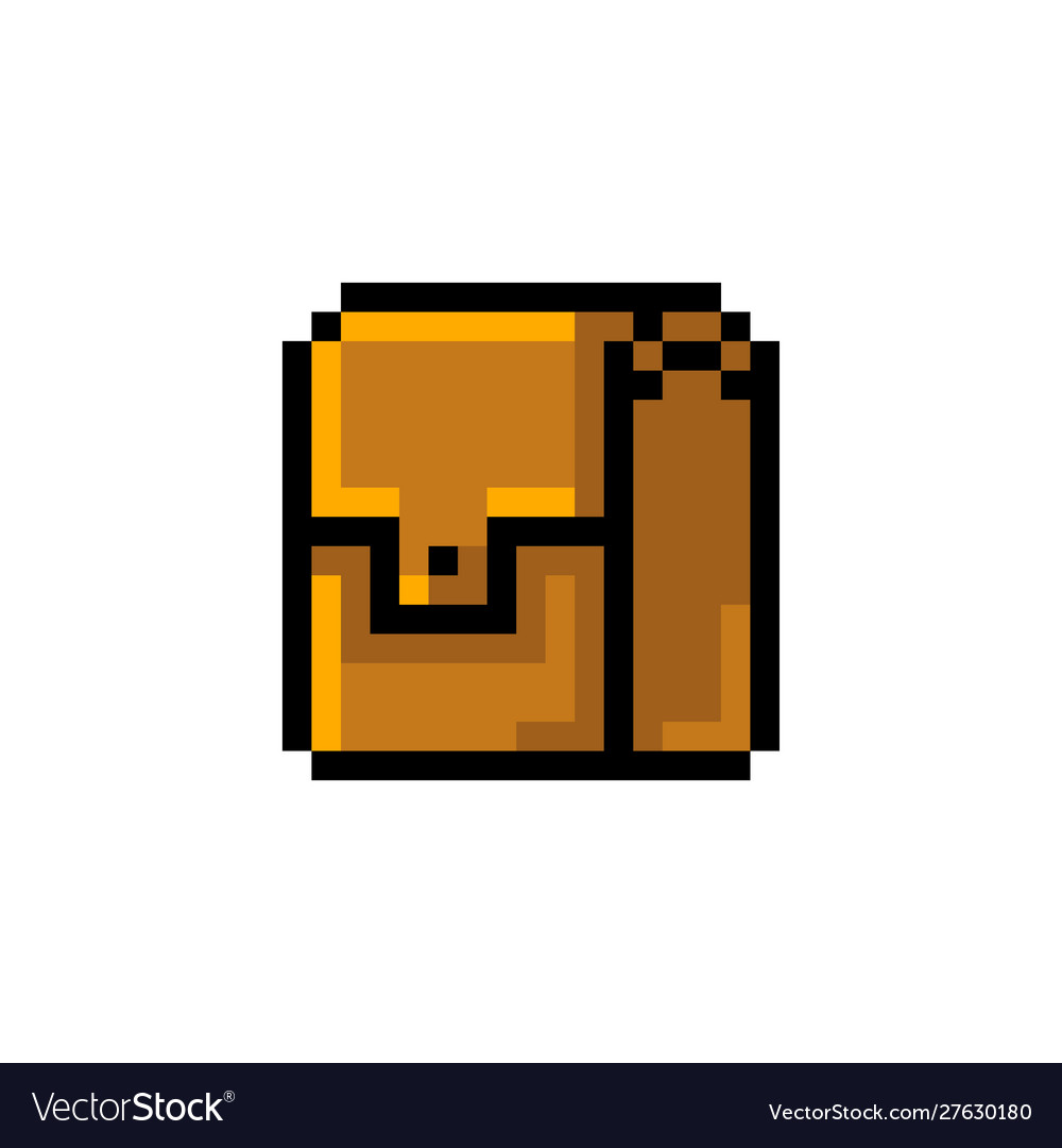 Pixel object art Royalty Free Vector Image - VectorStock