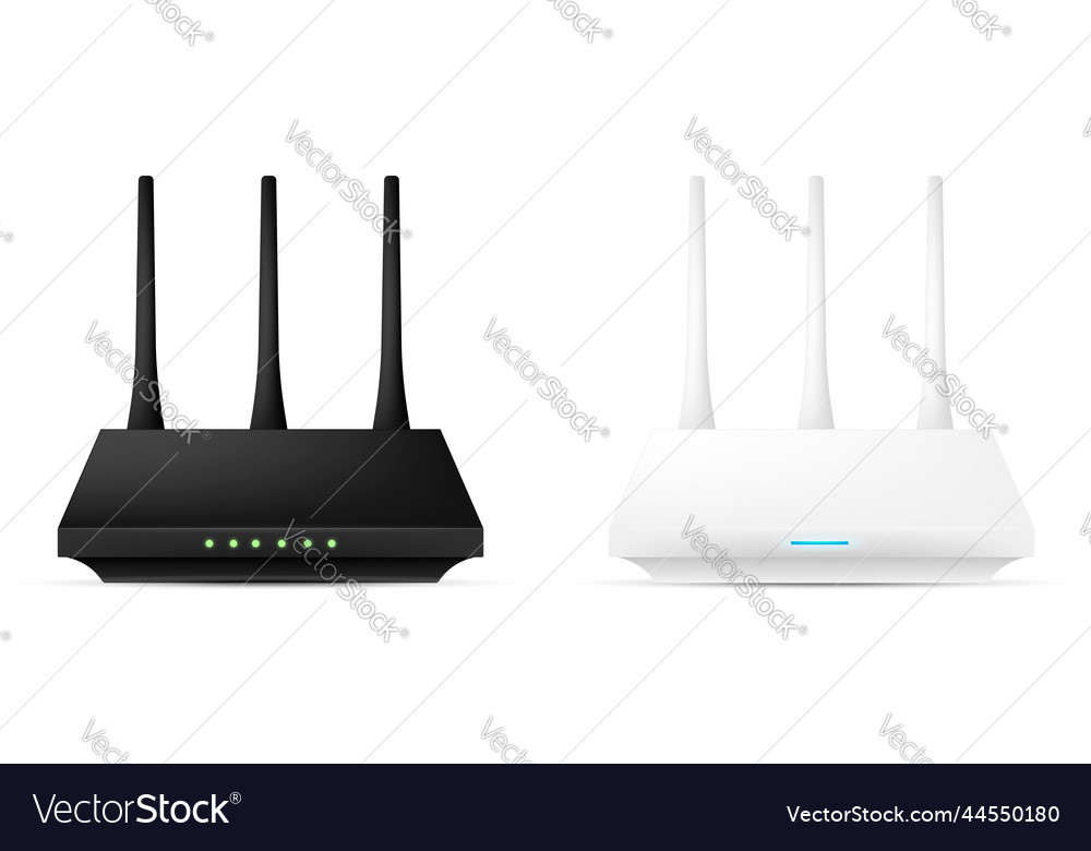 Wifi Router Wireless Ethernet Modem Royalty Free Vector