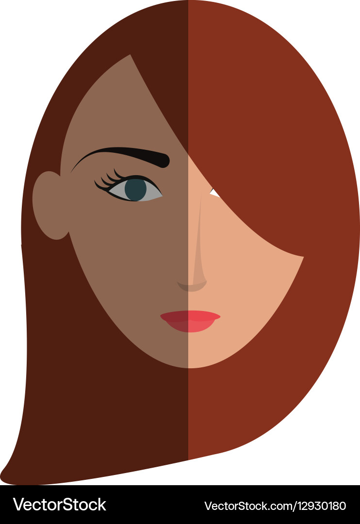 Woman cartoon icon Royalty Free Vector Image - VectorStock