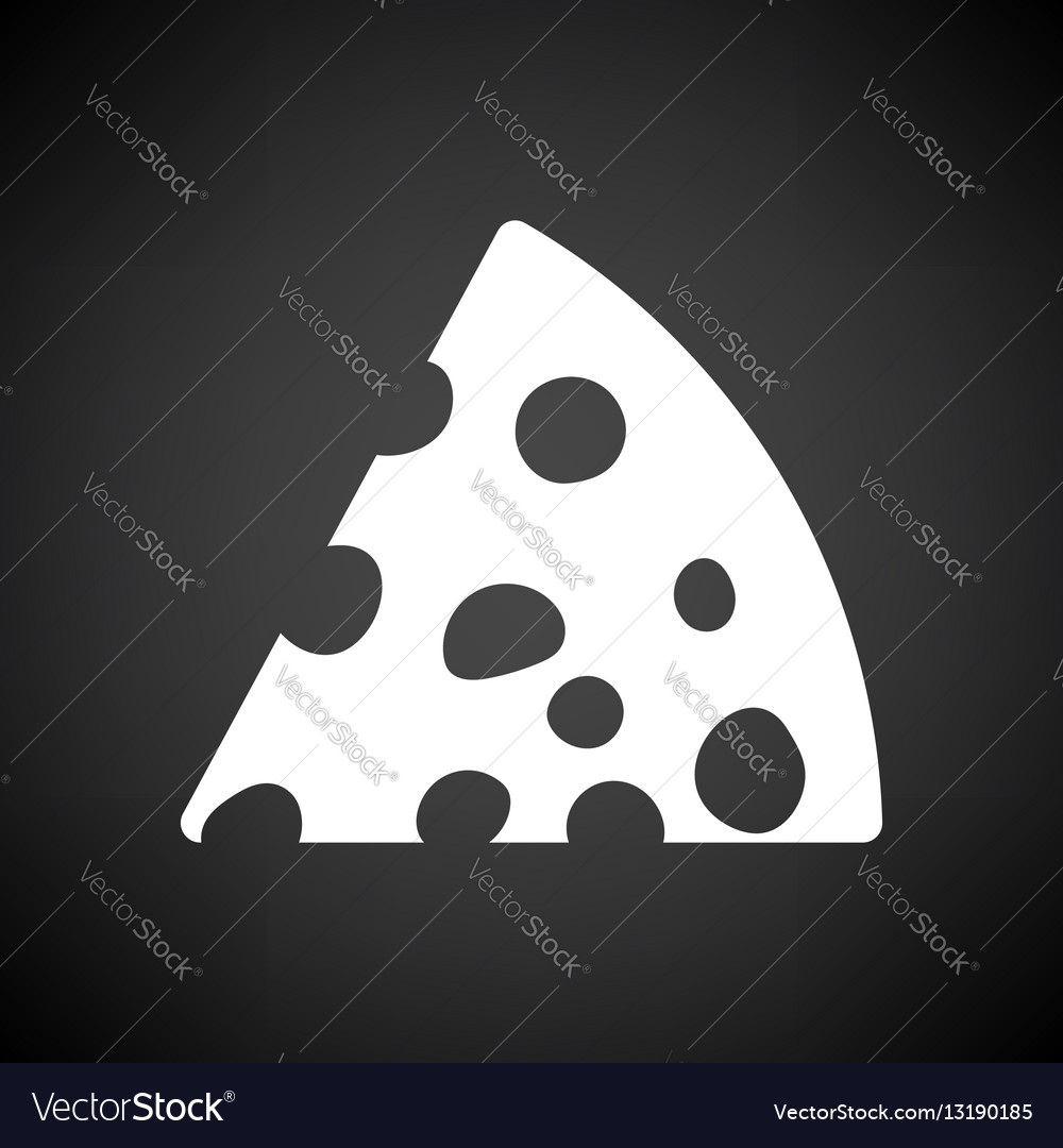Cheese icon Royalty Free Vector Image - VectorStock