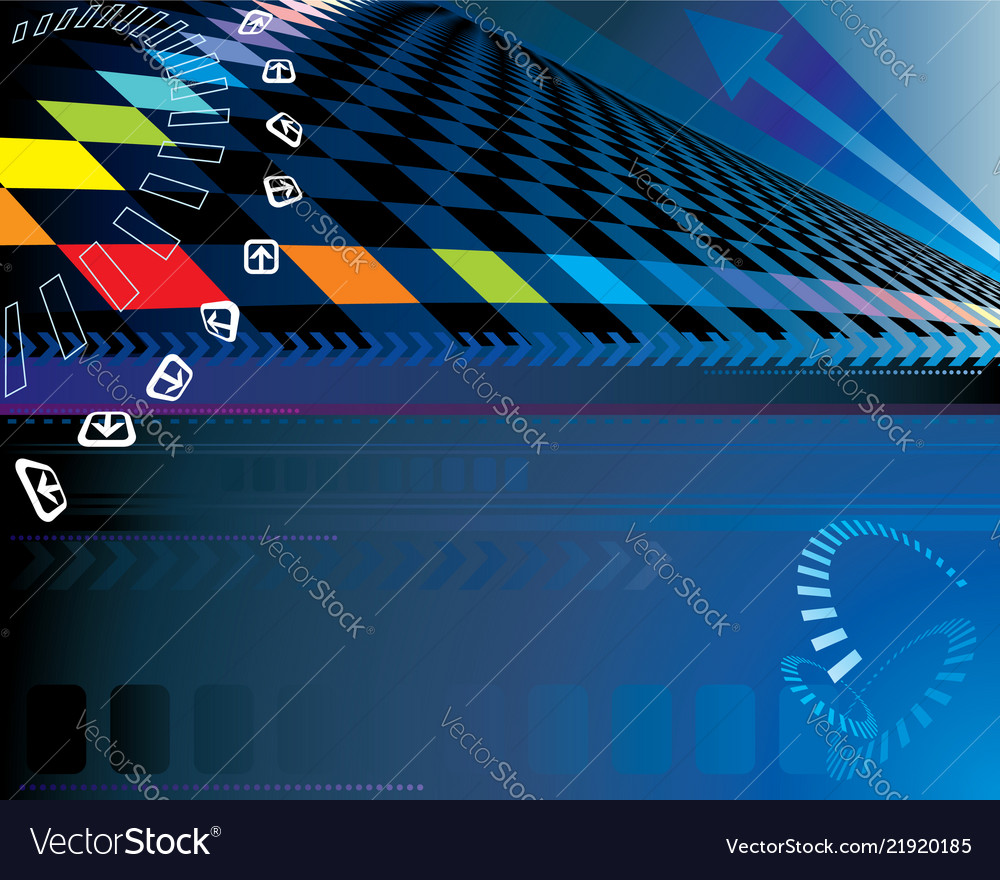 Digital background Royalty Free Vector Image - VectorStock