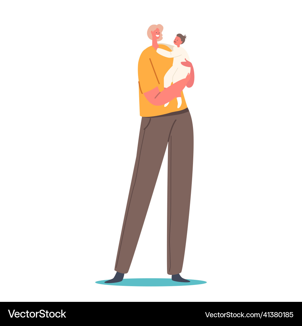 Maternity mother care concept young mom Royalty Free Vector