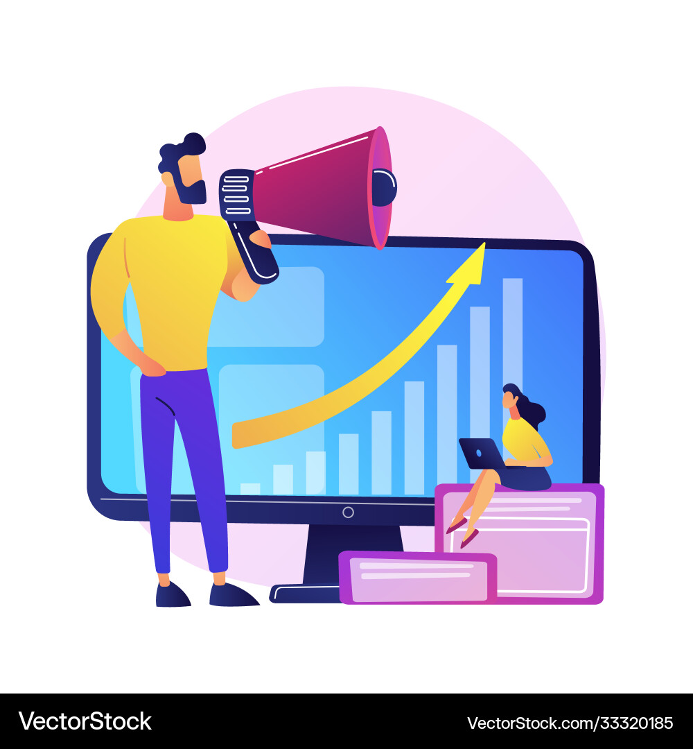 Venture investment abstract concept Royalty Free Vector