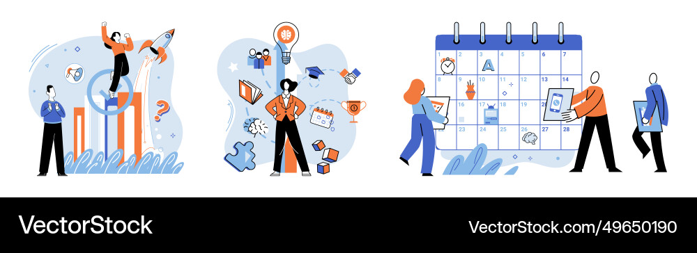 Business mentor personal success is often Vector Image