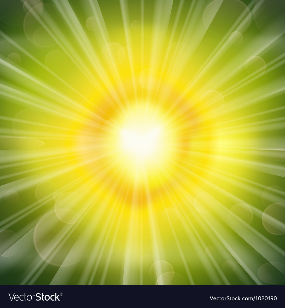 Green glow Royalty Free Vector Image - VectorStock