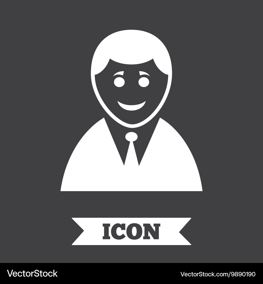 User sign icon person symbol Royalty Free Vector Image