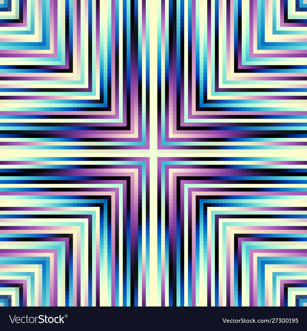 Geometric abstract pattern Royalty Free Vector Image