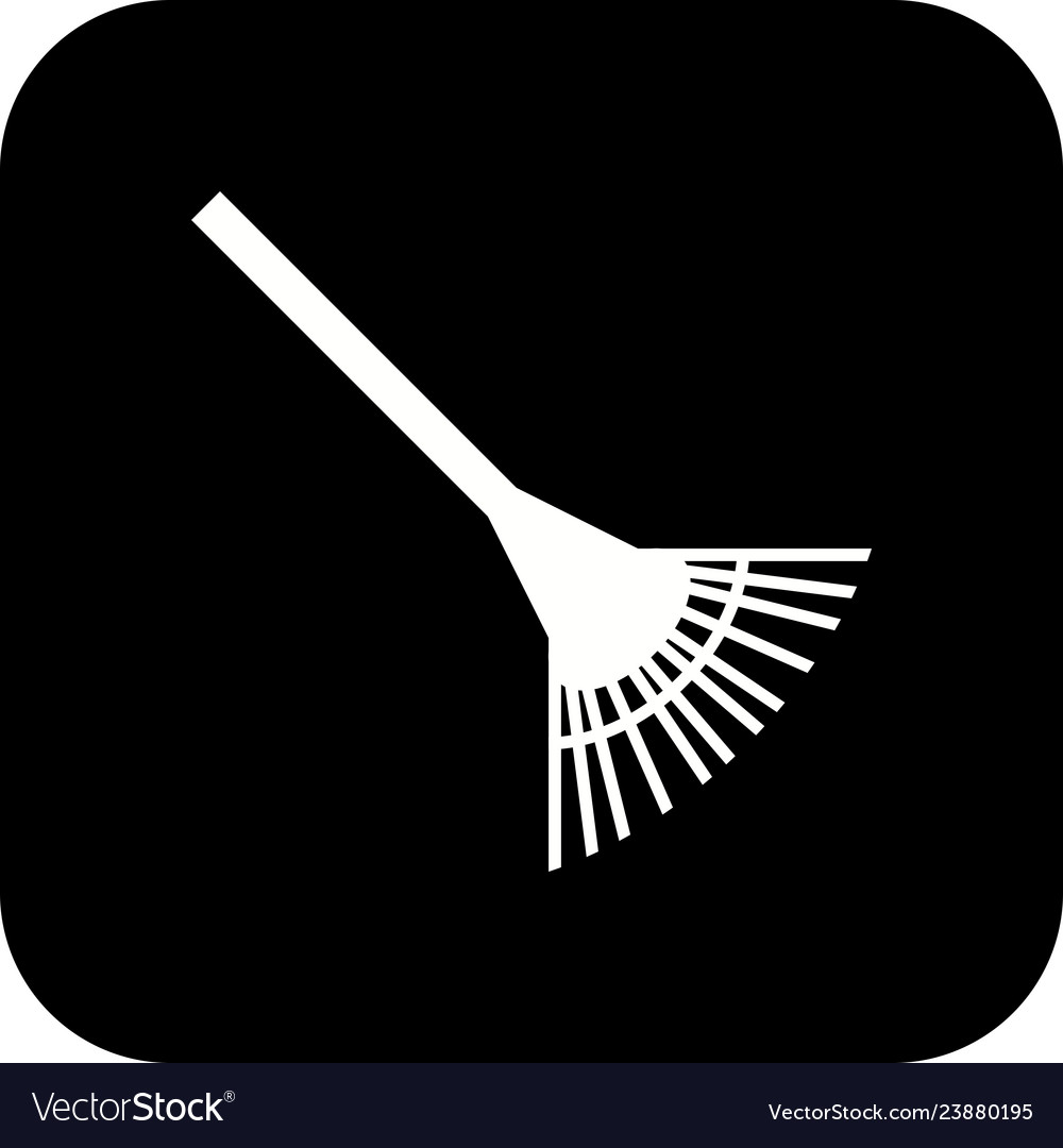 Rake icon Royalty Free Vector Image - VectorStock