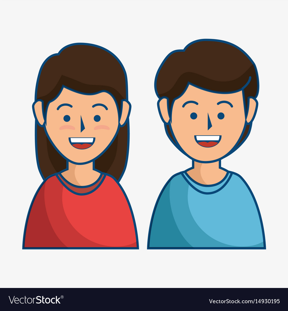 Smiling people icon Royalty Free Vector Image - VectorStock