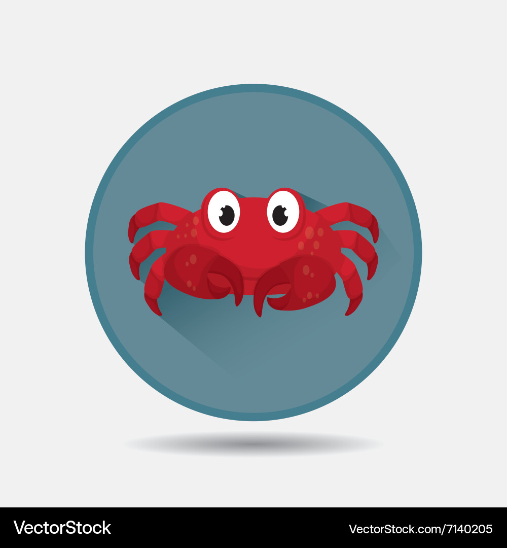 Sea fauna cartoon Royalty Free Vector Image - VectorStock