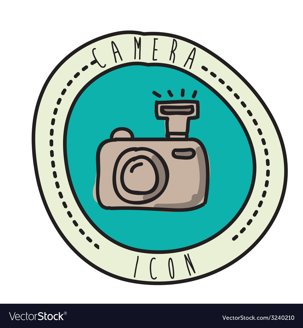 Camera design Royalty Free Vector Image - VectorStock
