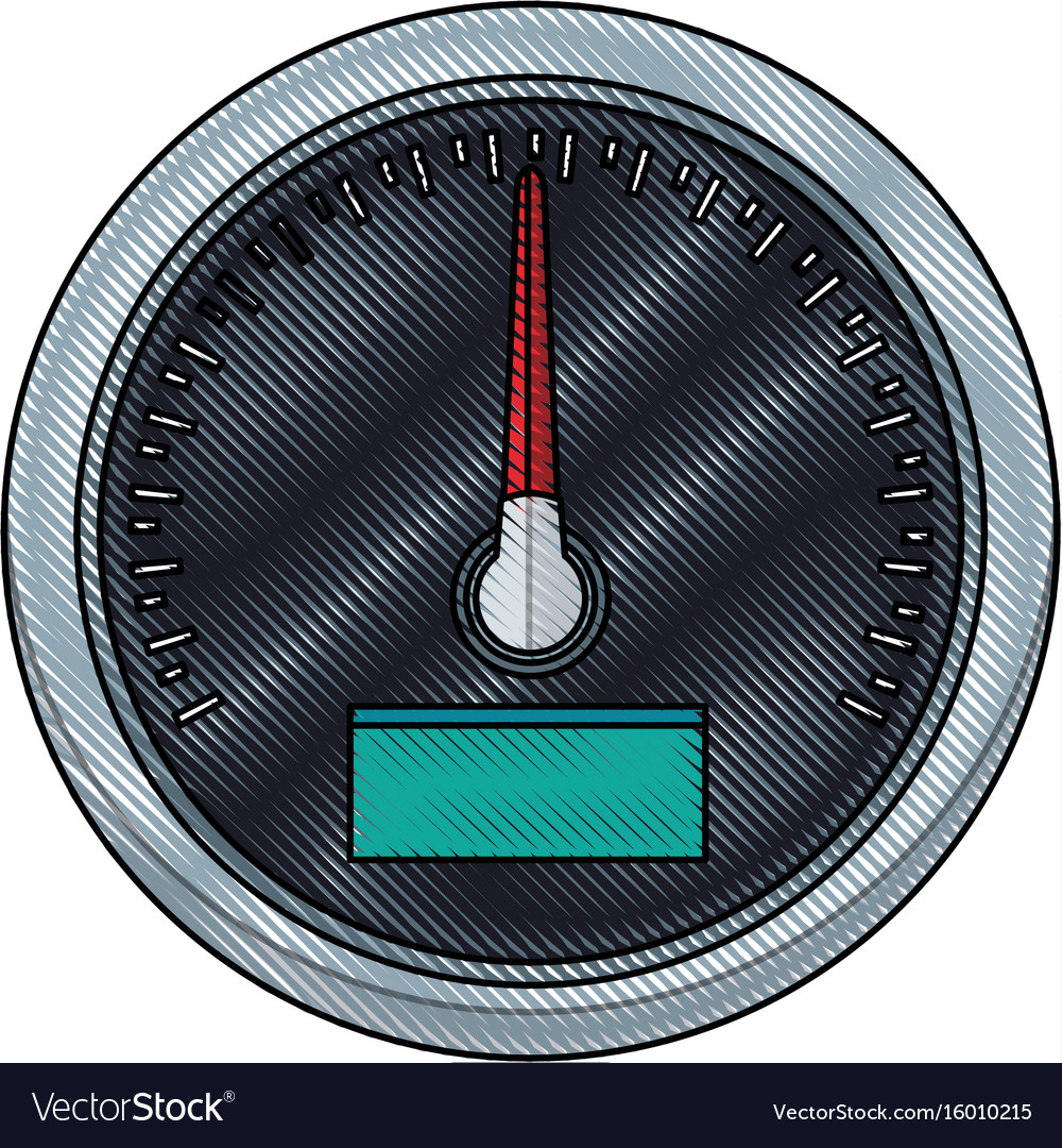 Car speedometer interface dashboard panel Vector Image