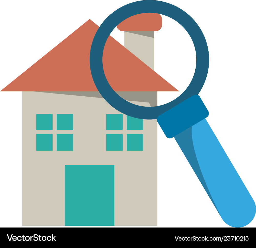 Real estate house Royalty Free Vector Image - VectorStock