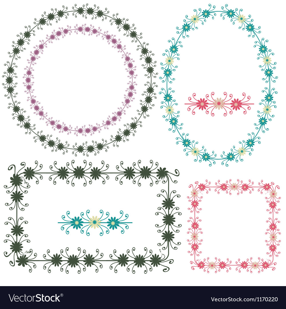 Borders Royalty Free Vector Image - VectorStock