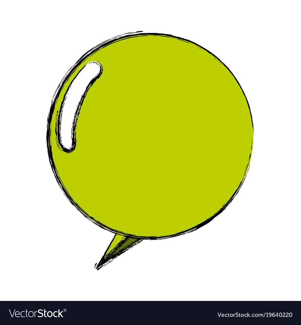 Chat bubble comic Royalty Free Vector Image - VectorStock