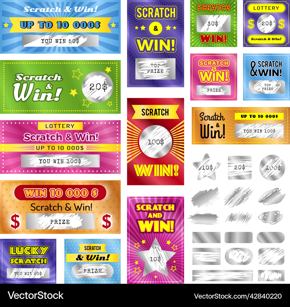 Winning Lottery Ticket Clip Art