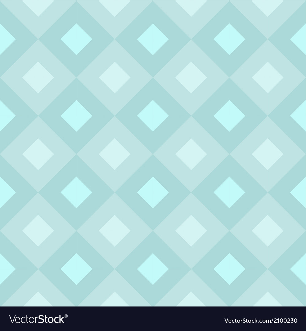 Abstract Geometric Seamless Pattern in blue and Vector Image