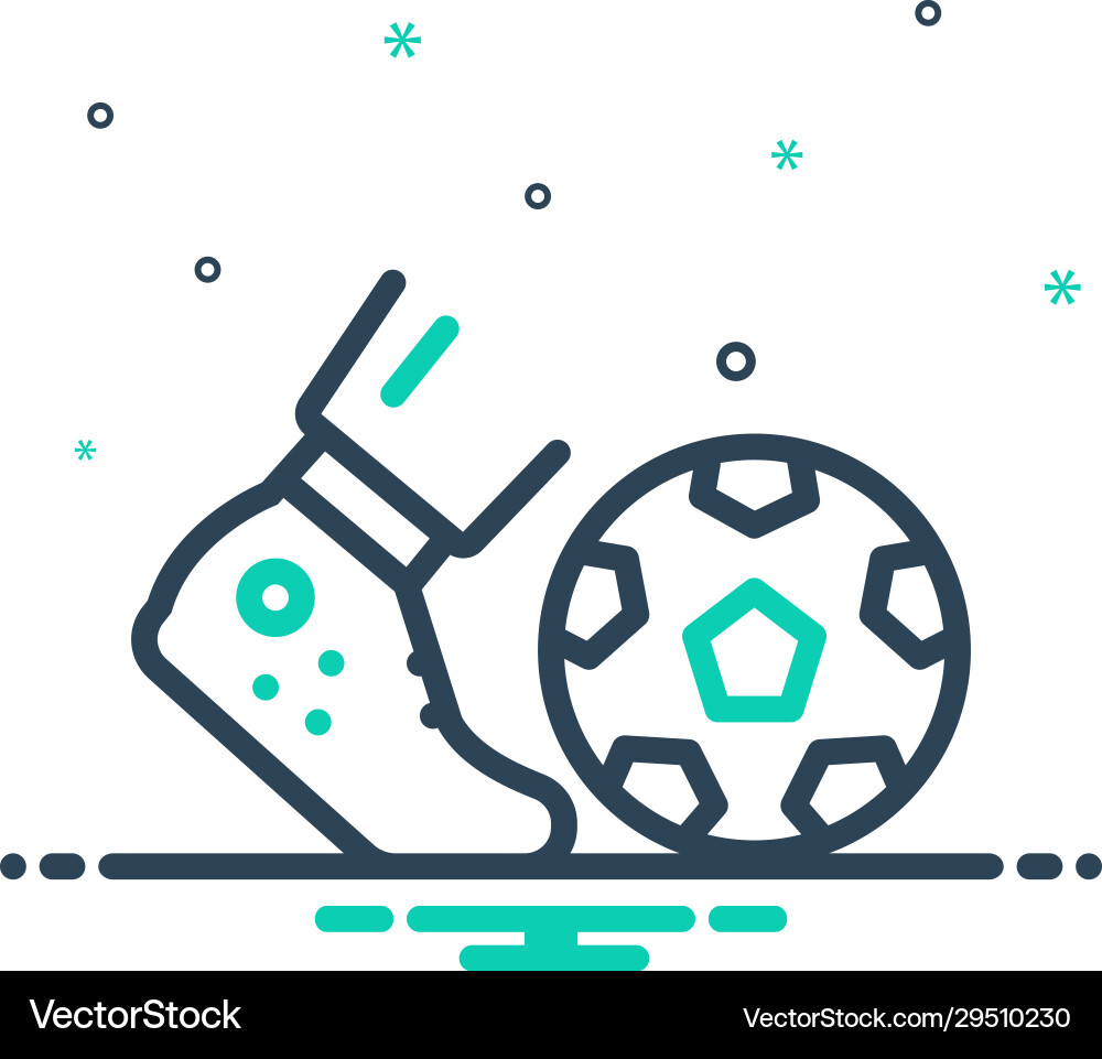 Kickball Royalty Free Vector Image - VectorStock