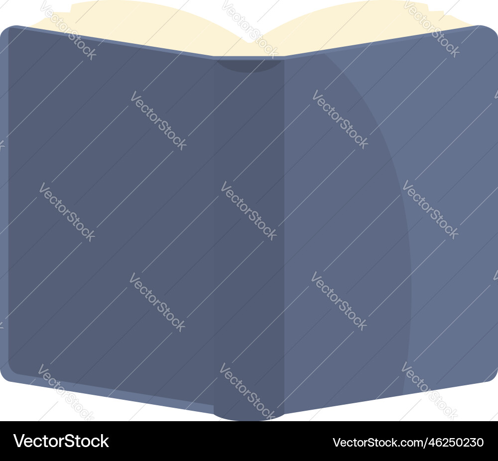 Learning old book icon cartoon paper read Vector Image