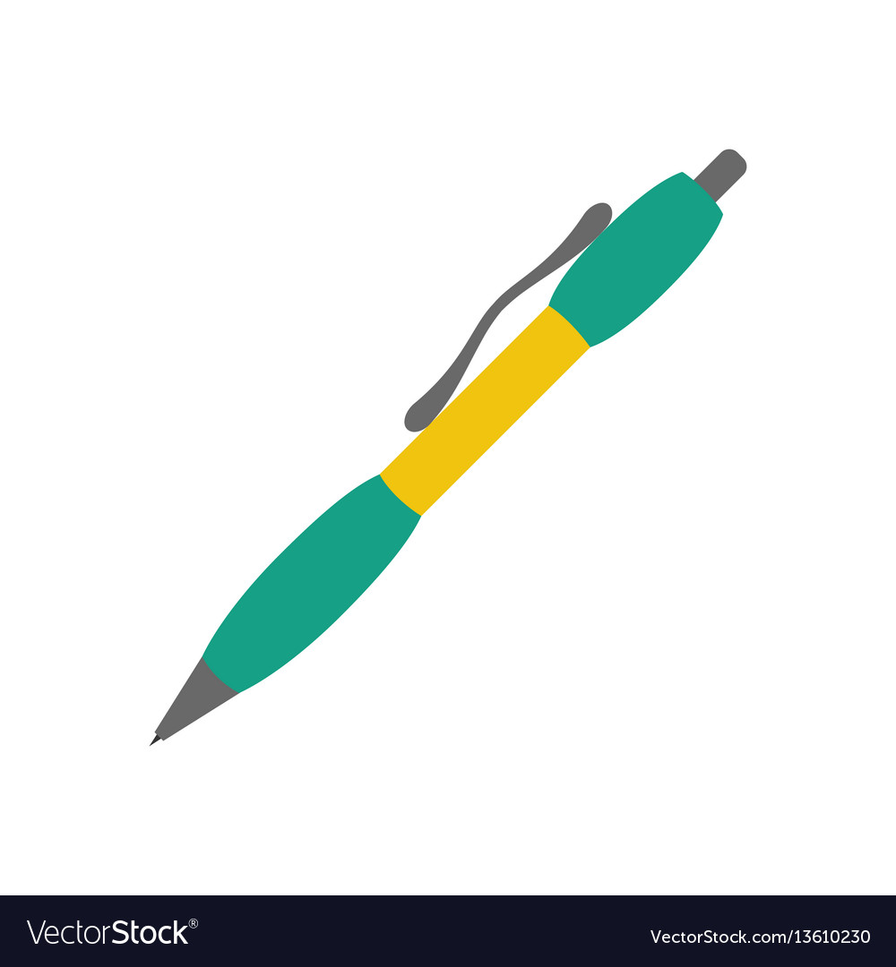 Mechanical pen Royalty Free Vector Image - VectorStock