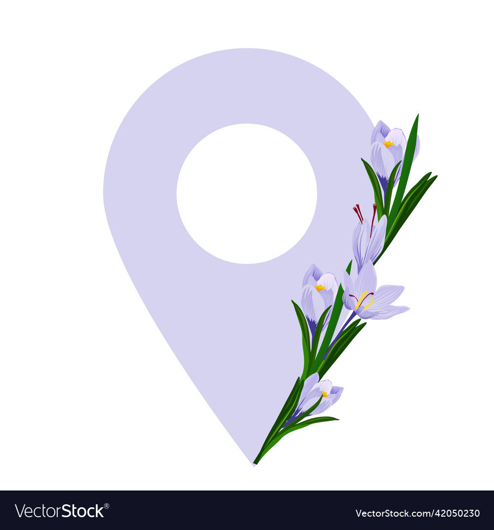 Spring pointer Royalty Free Vector Image - VectorStock