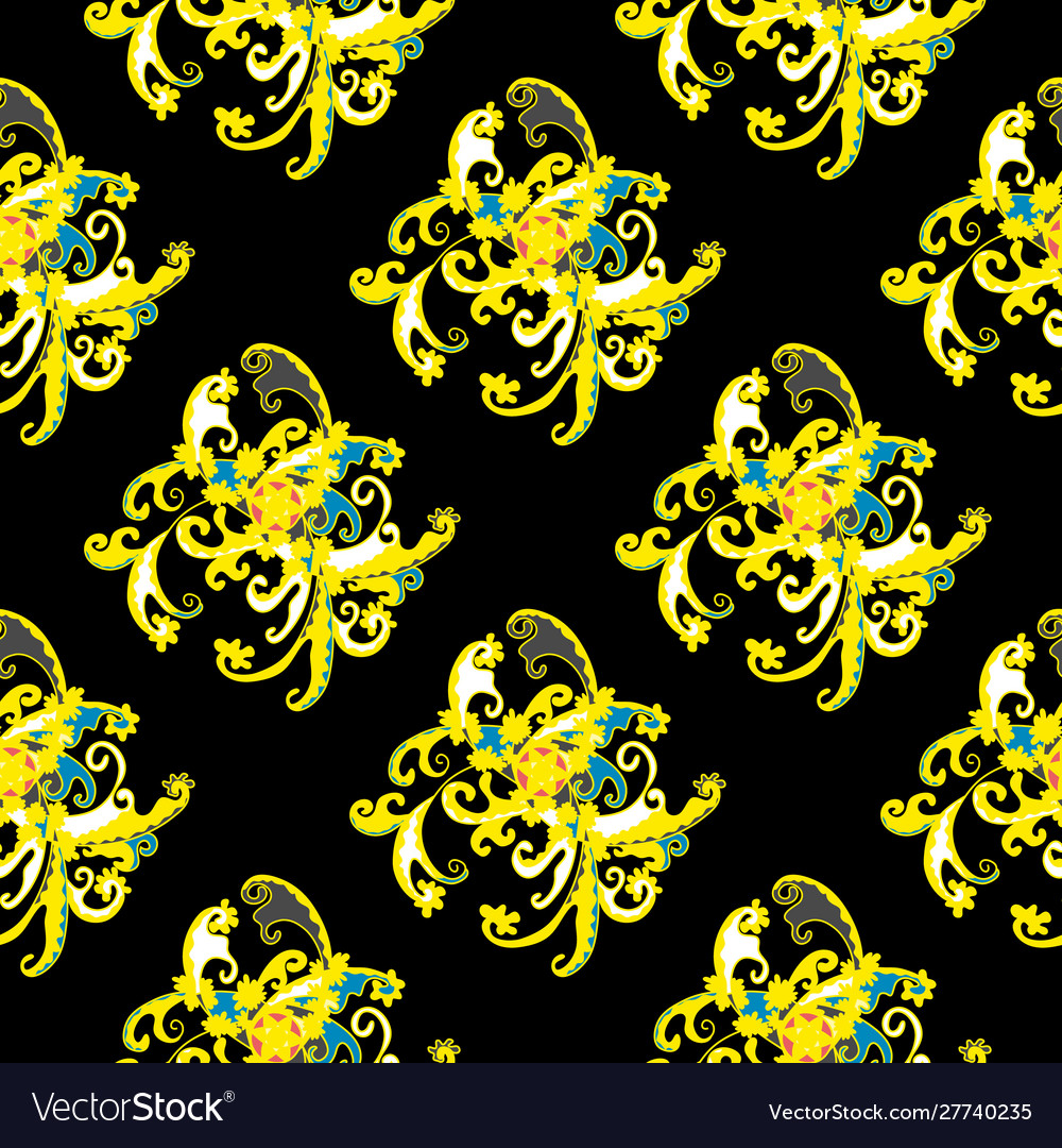 Abstract color pattern in graffiti style quality Vector Image