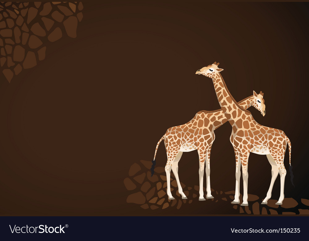 Giraffe Royalty Free Vector Image - VectorStock