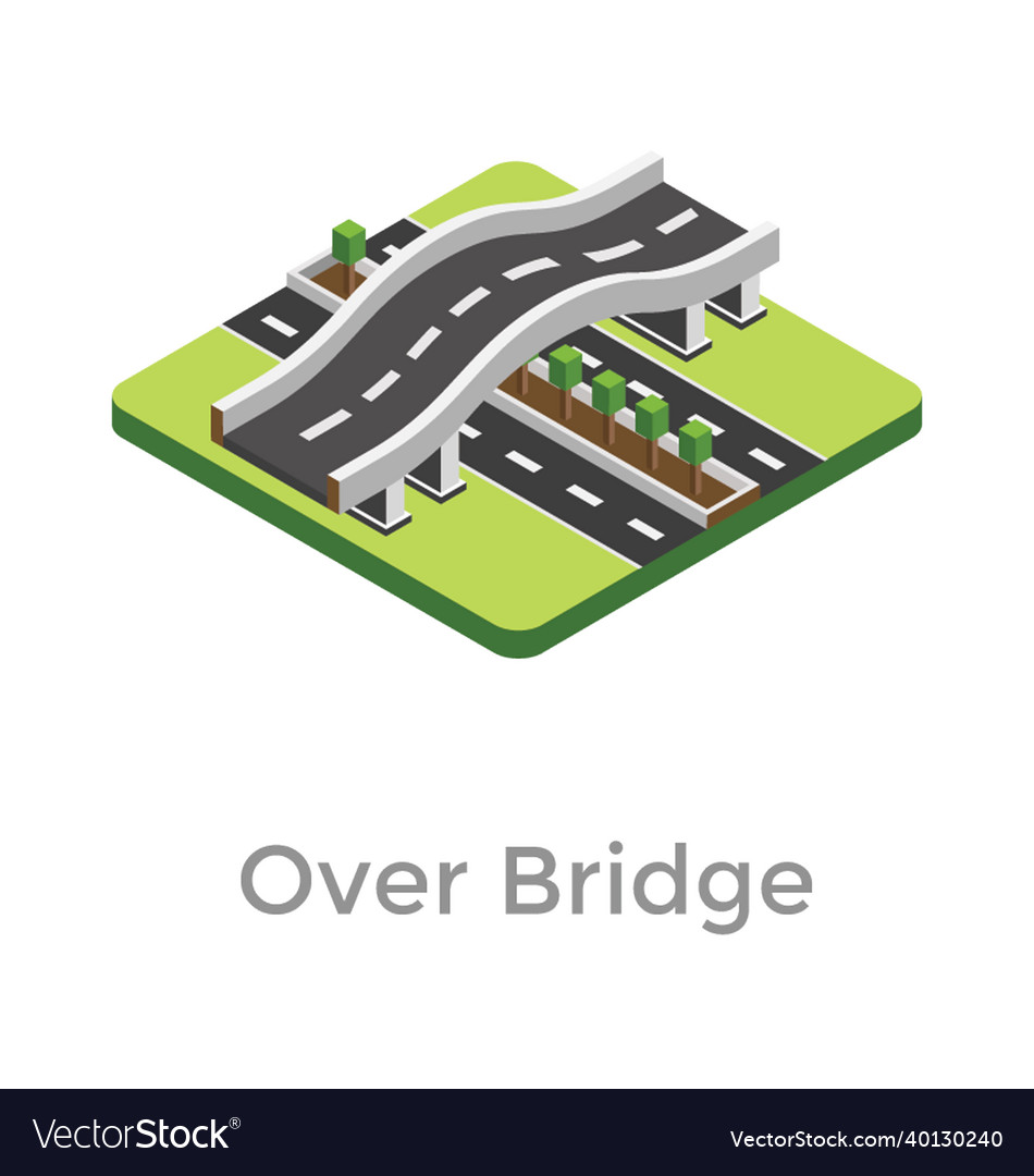 Bridge Royalty Free Vector Image - VectorStock