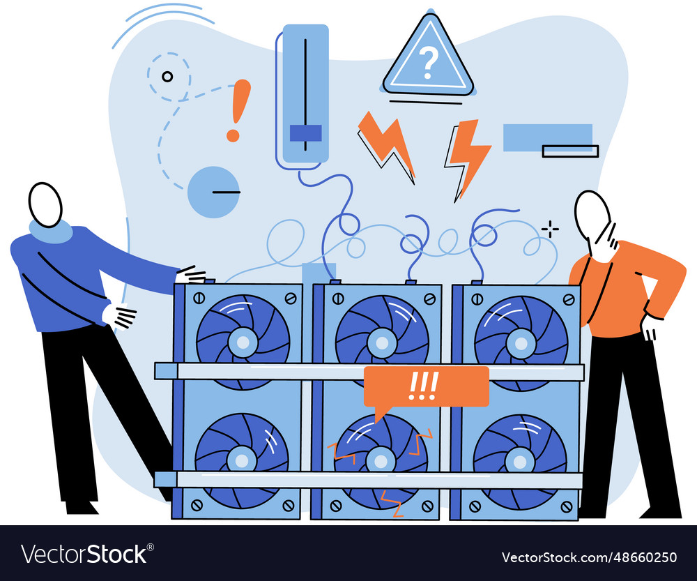 Team solving problems data scientists software Vector Image Team solving problems data scientists software Vector Image