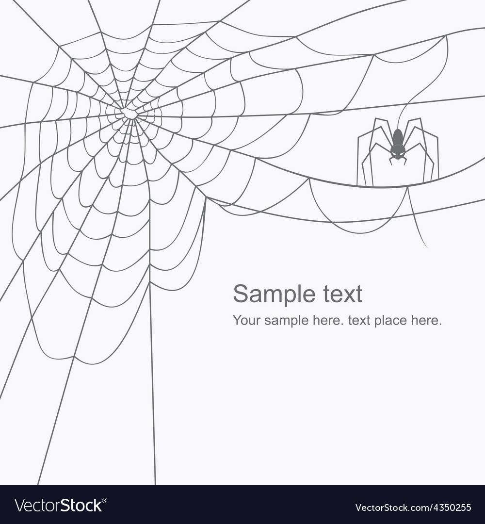 Cobweb Royalty Free Vector Image - VectorStock