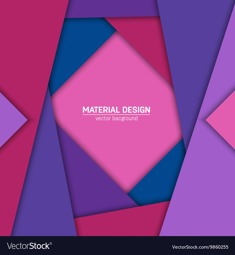 Material design background abstract Royalty Free Vector