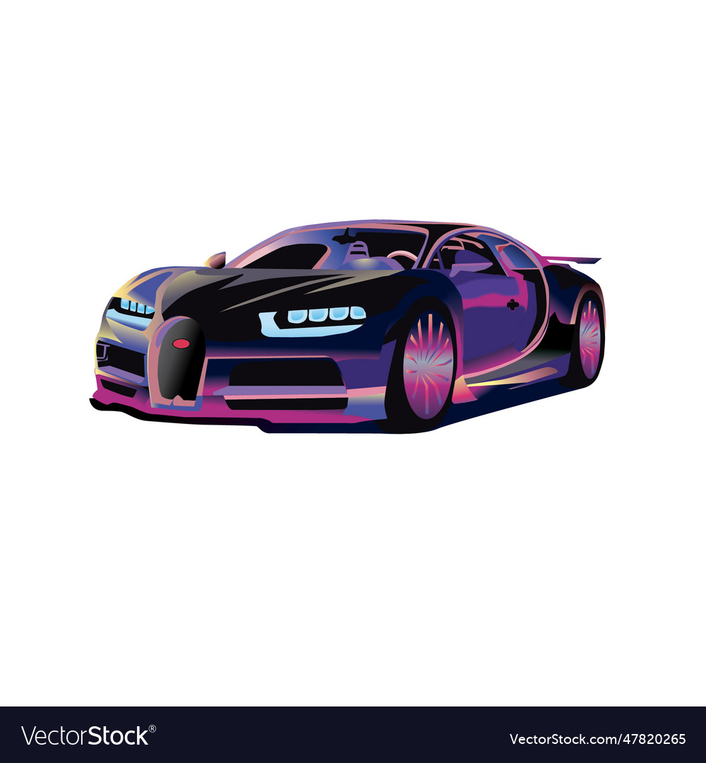Bugatti Royalty Free Vector Image - VectorStock
