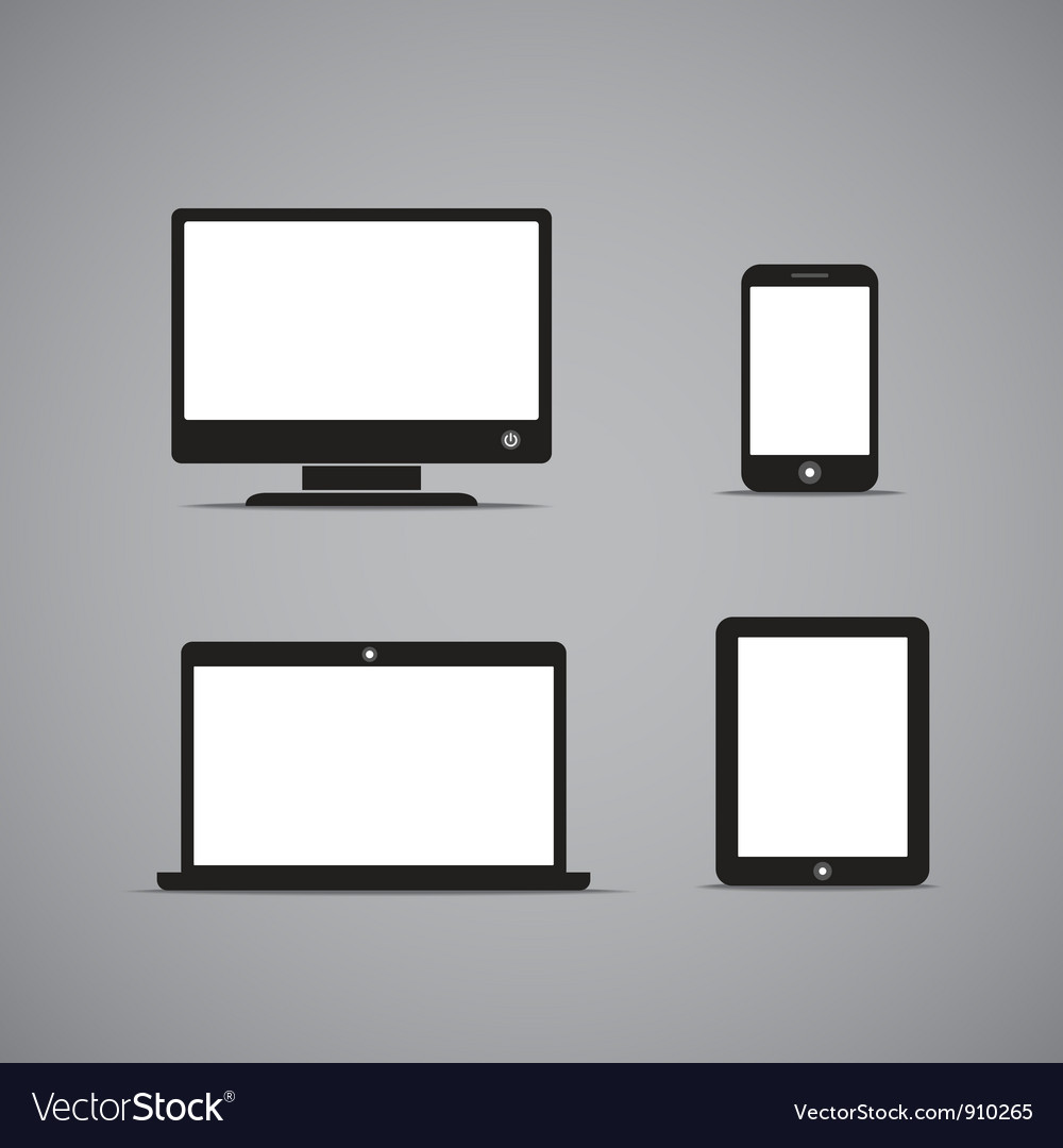 Gadgets Royalty Free Vector Image - VectorStock