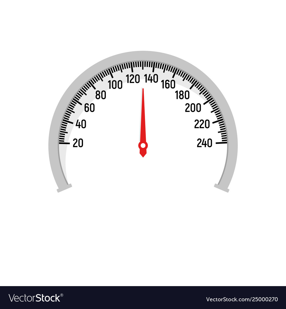 Speedometer Royalty Free Vector Image - VectorStock