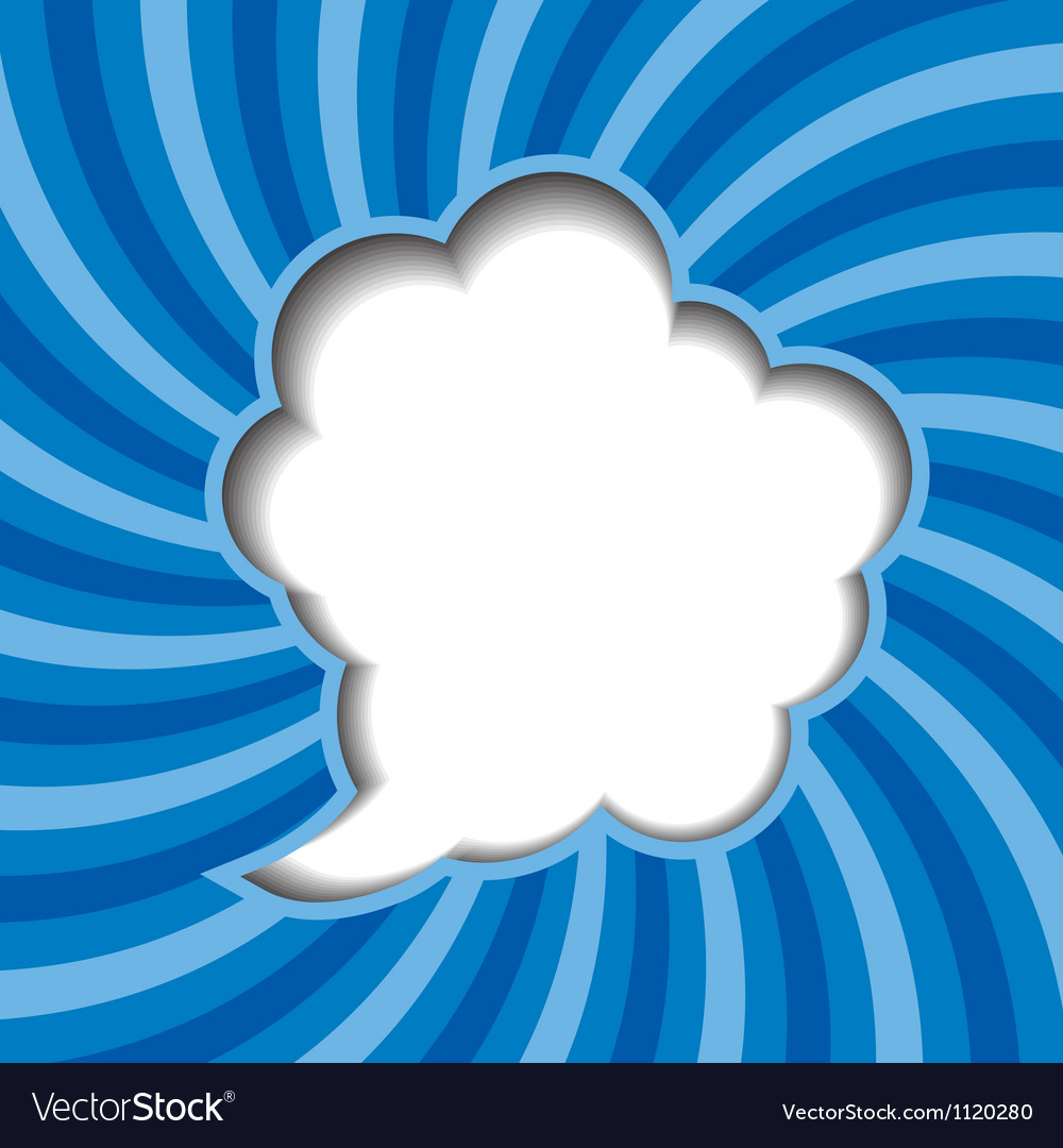 Clouds background with sun rays Royalty Free Vector Image