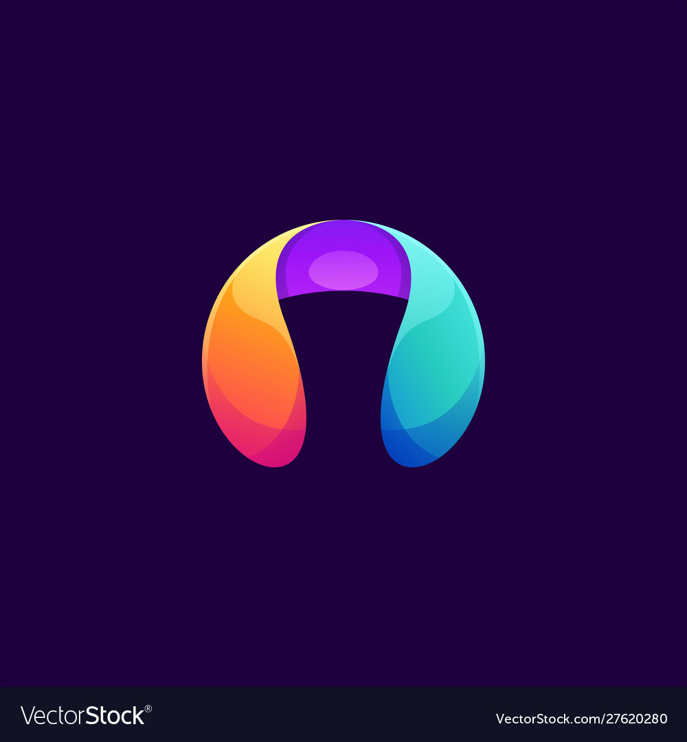 Colorful circle logo design Royalty Free Vector Image Colorful circle logo design Royalty Free Vector Image