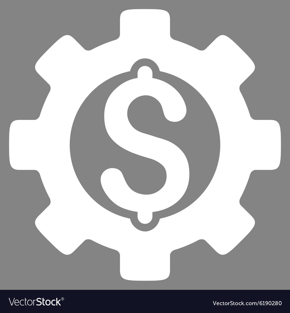 Development cost icon Royalty Free Vector Image