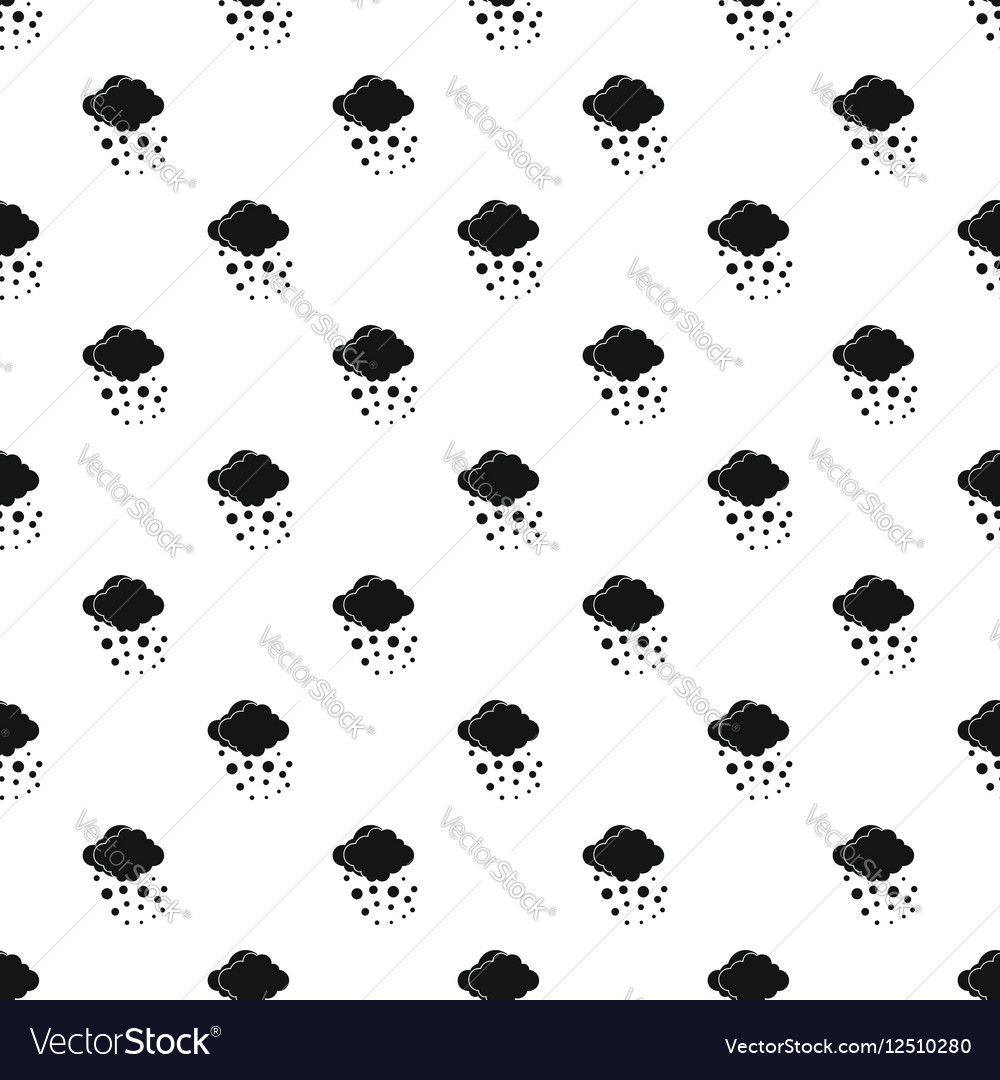 Hail pattern simple style Royalty Free Vector Image