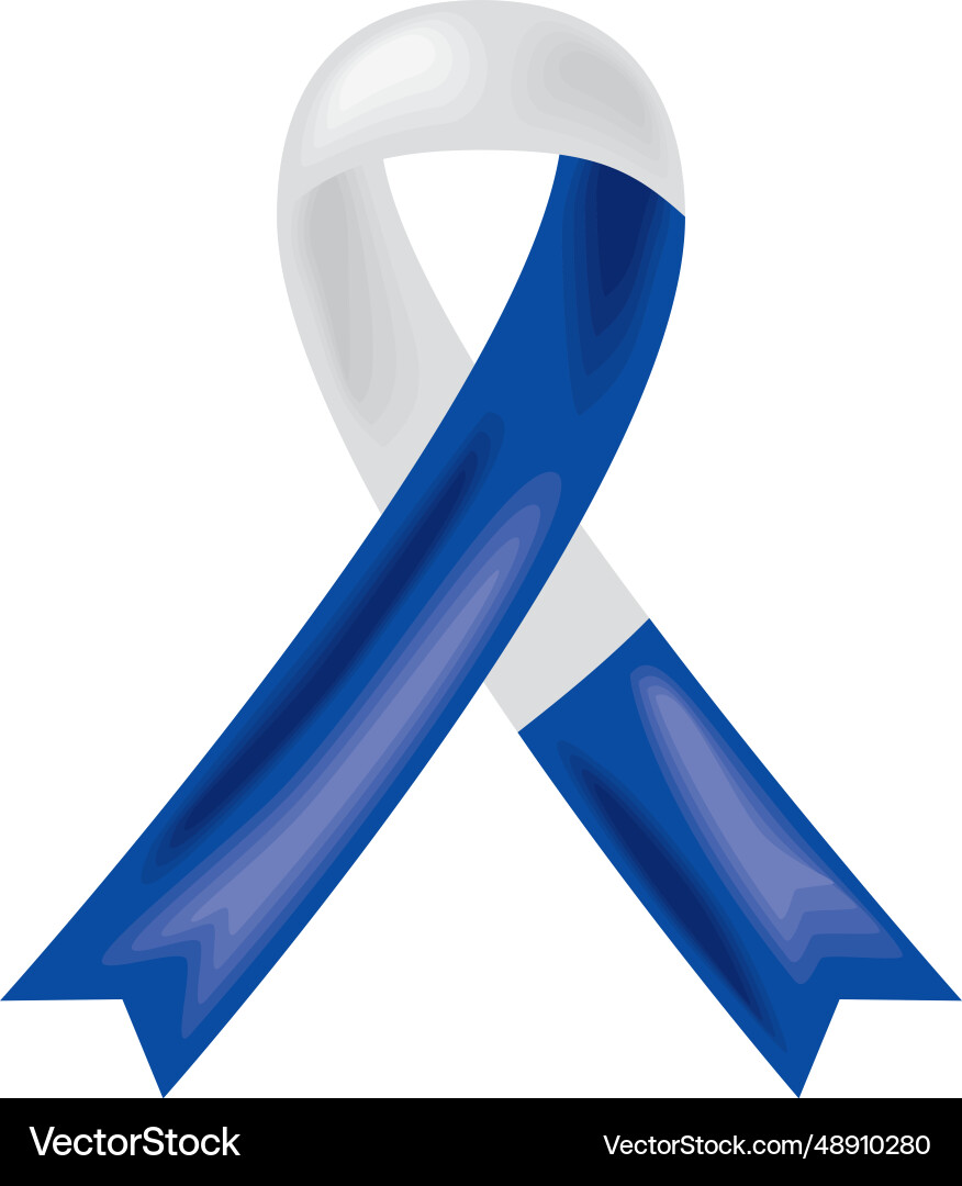 Israel flag in ribbon Royalty Free Vector Image