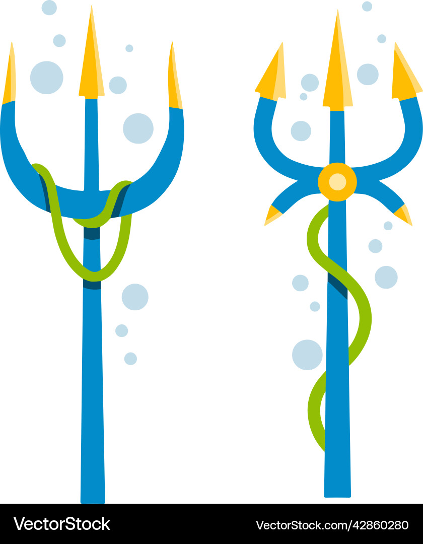 Poseidon Trident Art