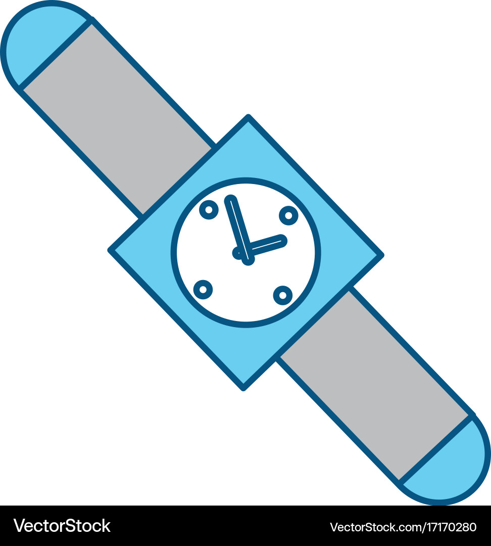 Smartwatch Royalty Free Vector Image - VectorStock